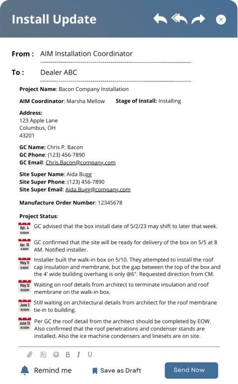 AIM National - Advanced Installation Management