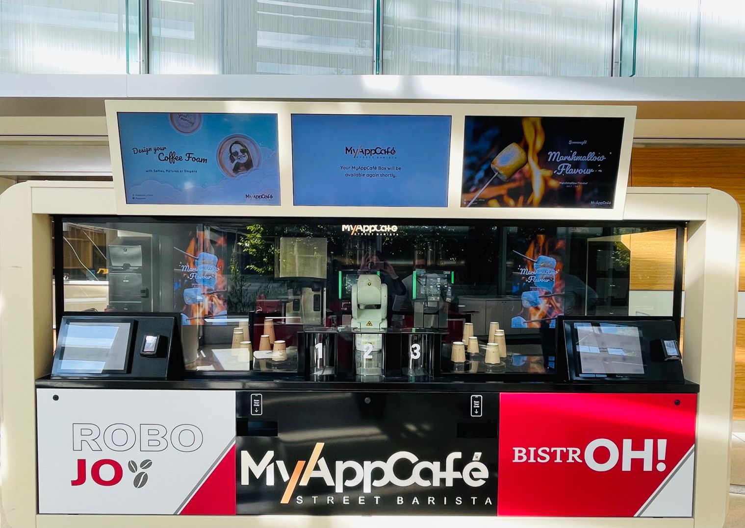 University Hospital Automated Coffee Kiosk Installation - AIM National