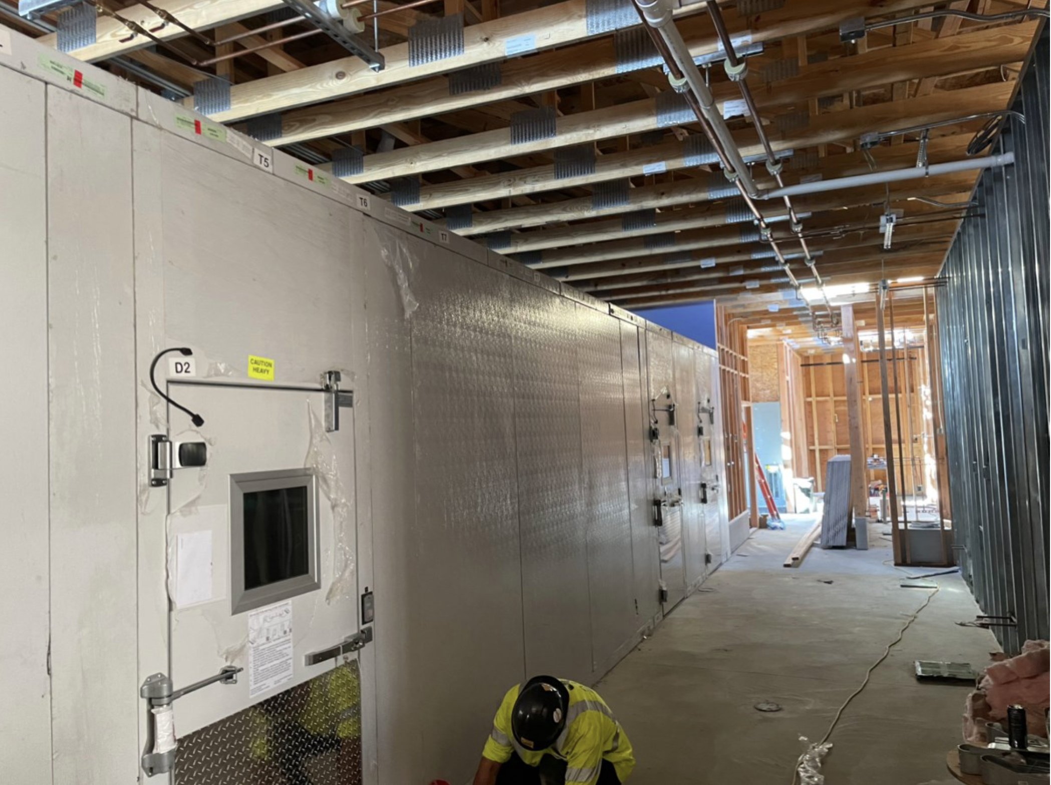 Walk-in Cooler and Freezer Installation for Major Restaurant Chain ...