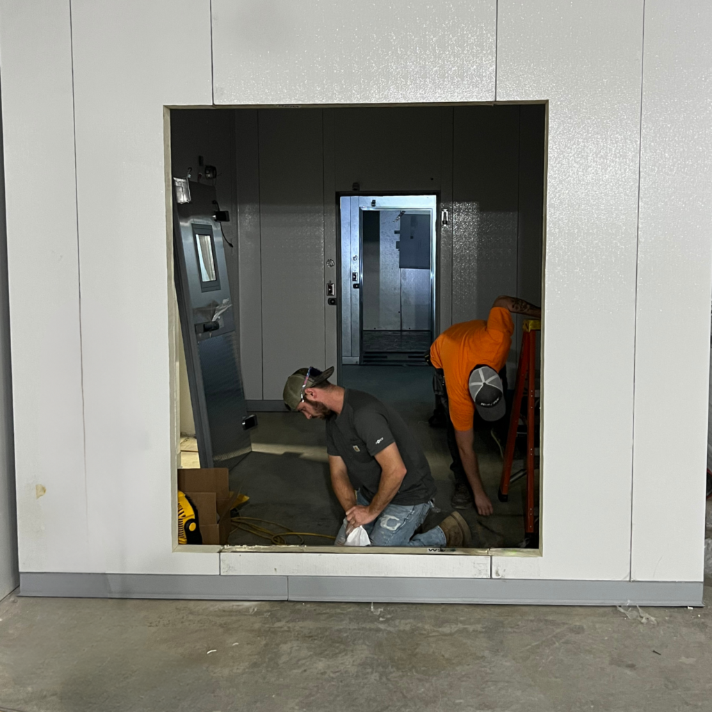 Large Walk-In Cooler and Freezer Installation - AIM National